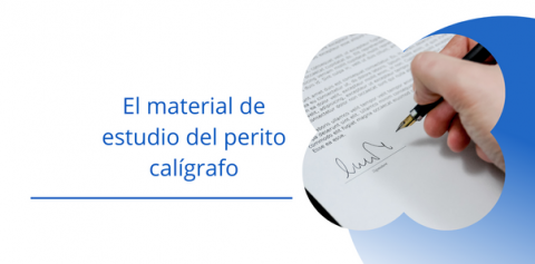 El material de estudio del perito calígrafo | 【LM Peritos】